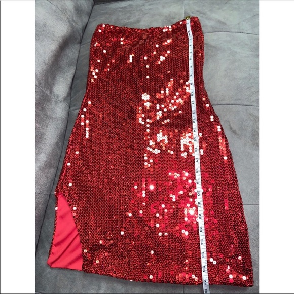 costume | Dresses | Red Sequin Dress Jessica Rabbit Costume | Poshmark
